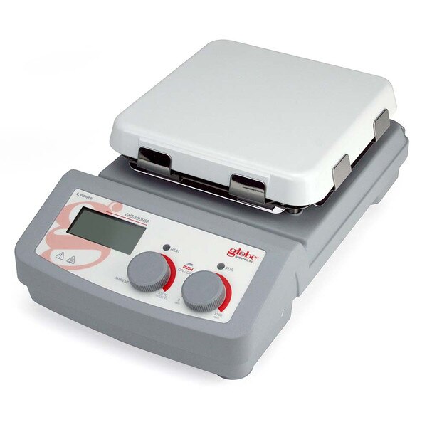 Hotplate Stirrer, Digital, 550C Maximum Temperature, 7 x 7 inch glass ...