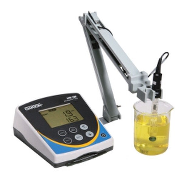 The Oakton Ion 700 meter measures pH, mV, relative mV, and temperature ...